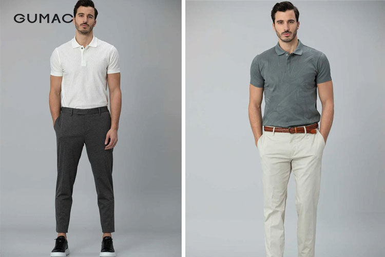 Áo polo kết hợp với quần gì ĐẸP và CHẤT cho cả nam và nữ